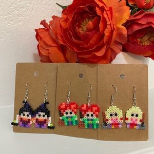 Hand Crafted | Jewelry | Perler Bead Disney Hocus Pocus Sanderson ...